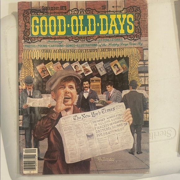 good old days magazine | Other | Vintage Good Old Days Magazine Cover ...